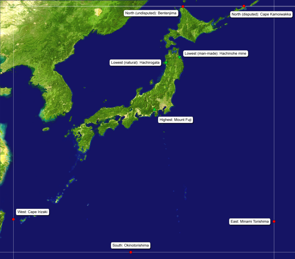 Maritime Geography Of Japan - Blue Japan