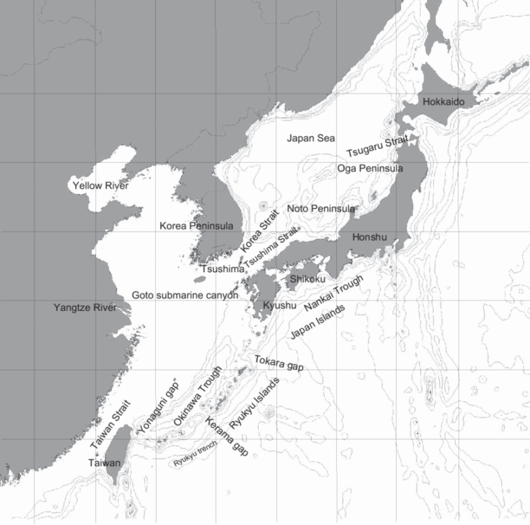 Maritime Geography Of Japan - Blue Japan
